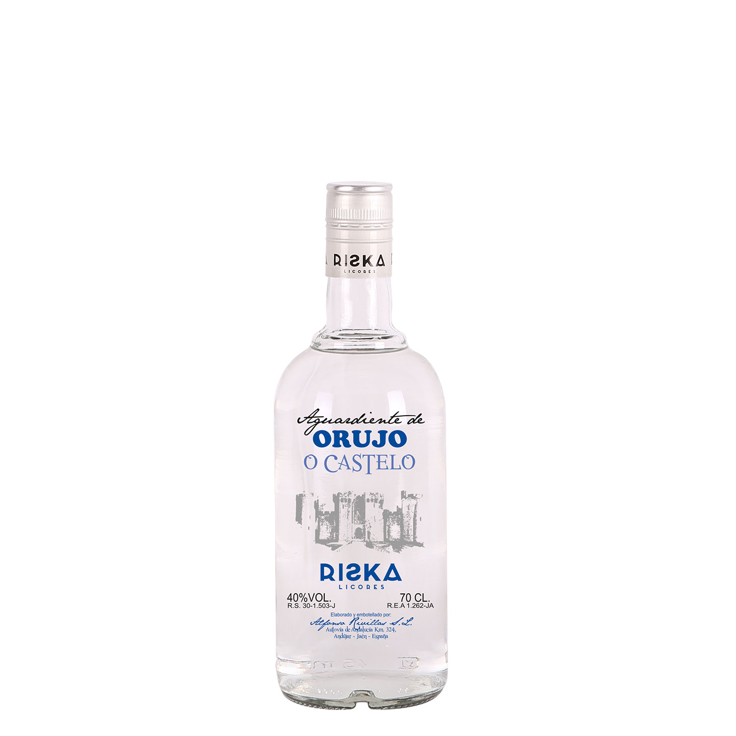 Aguardiente Orujo O Castelo – Licores Riska