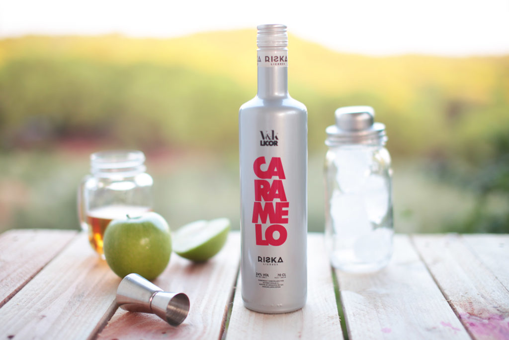 Vodka caramelo Riska – Licores Riska
